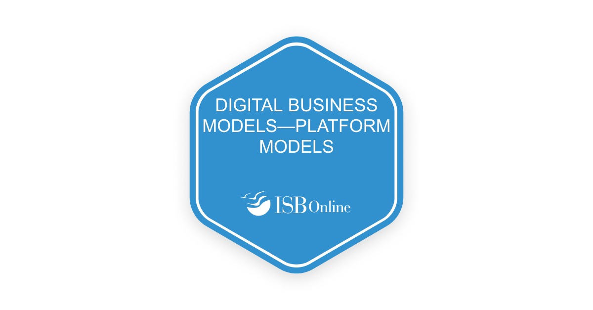 Digital Business Modelsâ%C2%80%C2%94Platform Models-Business Model ...